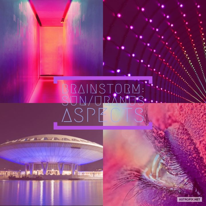 Brainstorm: Sun/Uranus Astrology Aspects – AstroFix