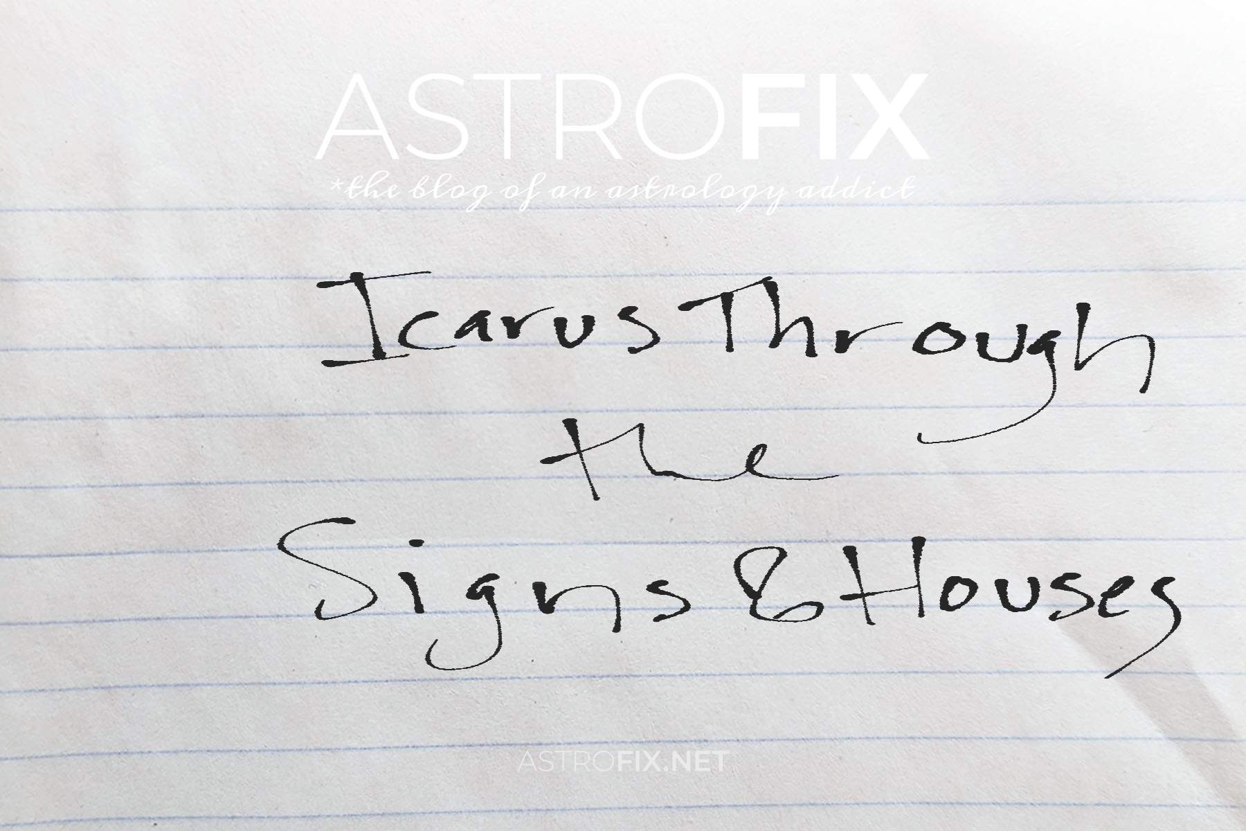 icarus 4th house – ASTROFIX